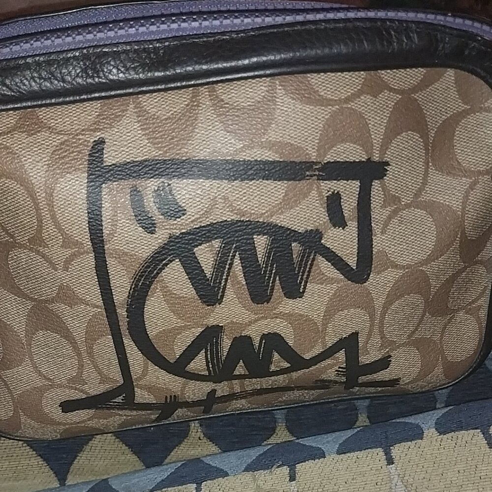 Coach Monster Crossbody Bag!! Limited Edition!! - Gem